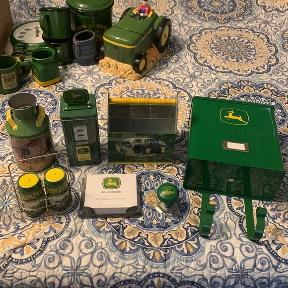 John Deere | Accents | Lot Of John Deere Itemsgreat Lot For The ...